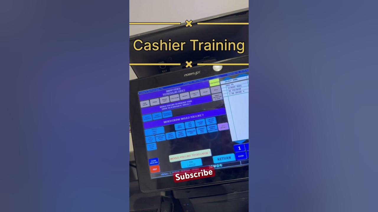 Cashier Training | Cashier Training at Supermarket | Cashier Job ...