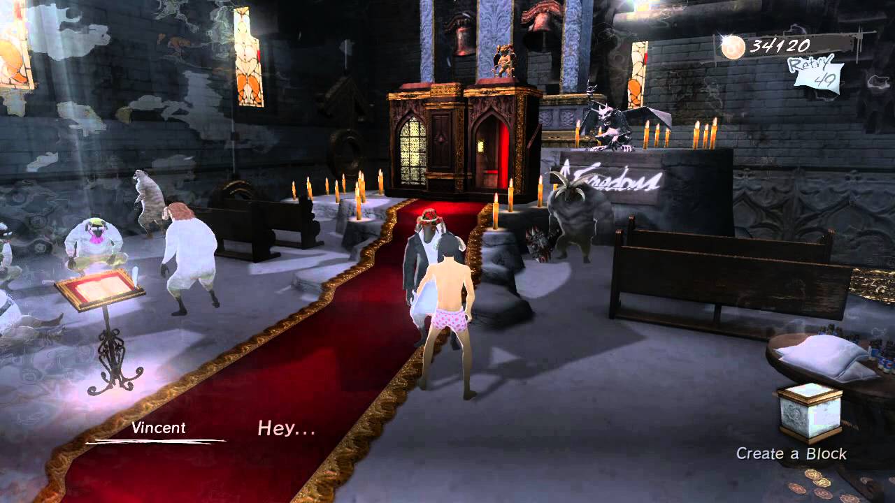 Catherine (PS3) - Walkthrough 14 of 28 - YouTube