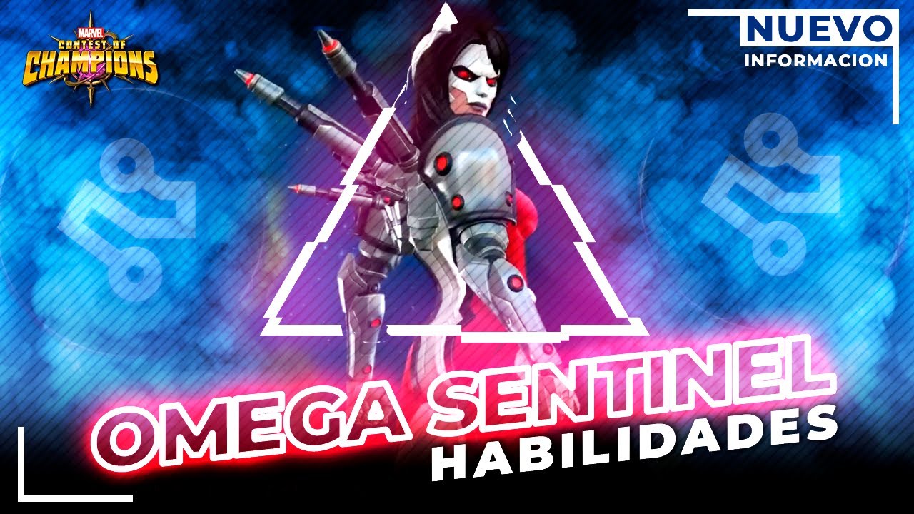 OMEGA SENTINEL - Habilidades y Uso | marvel batalla mcoc - YouTube