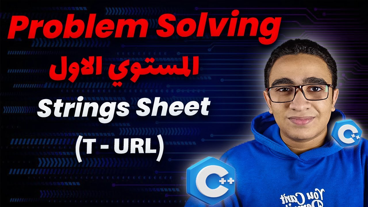 102 - T - URL (Strings Problem Solving Sheet) - YouTube