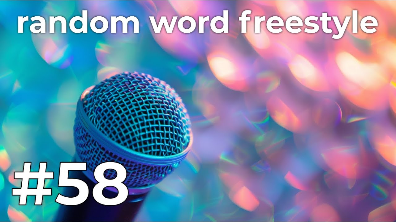 Live improvised rap with random words!! #58 - YouTube