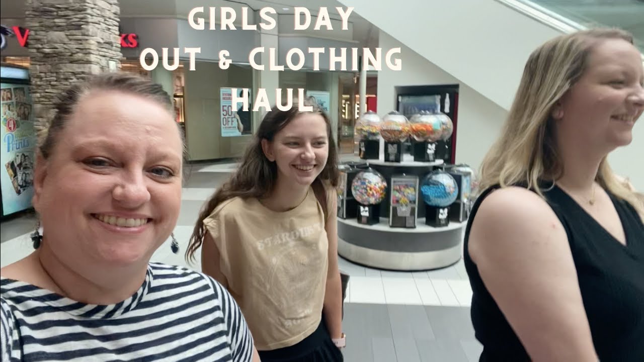 girls day out | clothing haul - YouTube