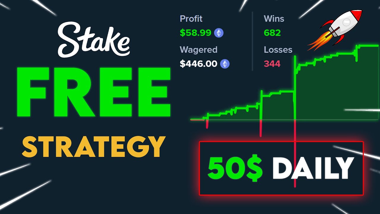 FREE 50$ PROFIT EVERYDAY (STAKE DICE STRATEGY) - YouTube