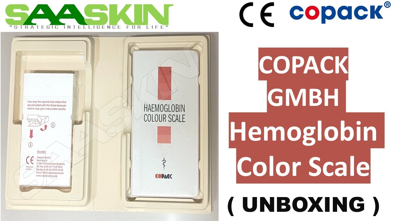 Hemoglobin Color Scale