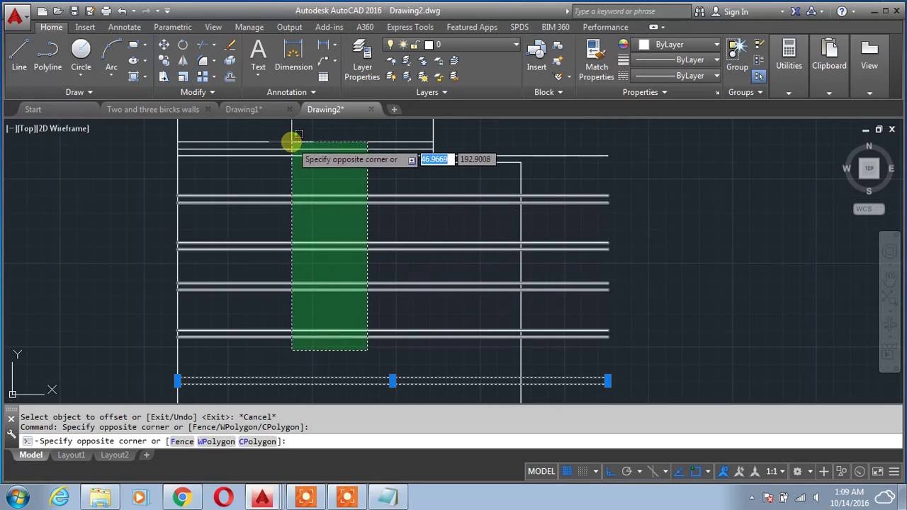 Design of retaining wall on Autocad Part-1 - YouTube