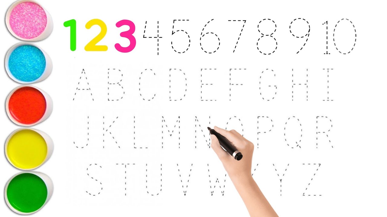 Learn abcd alphabets, numbers counting 123, shapes for kids & Toddlers ...