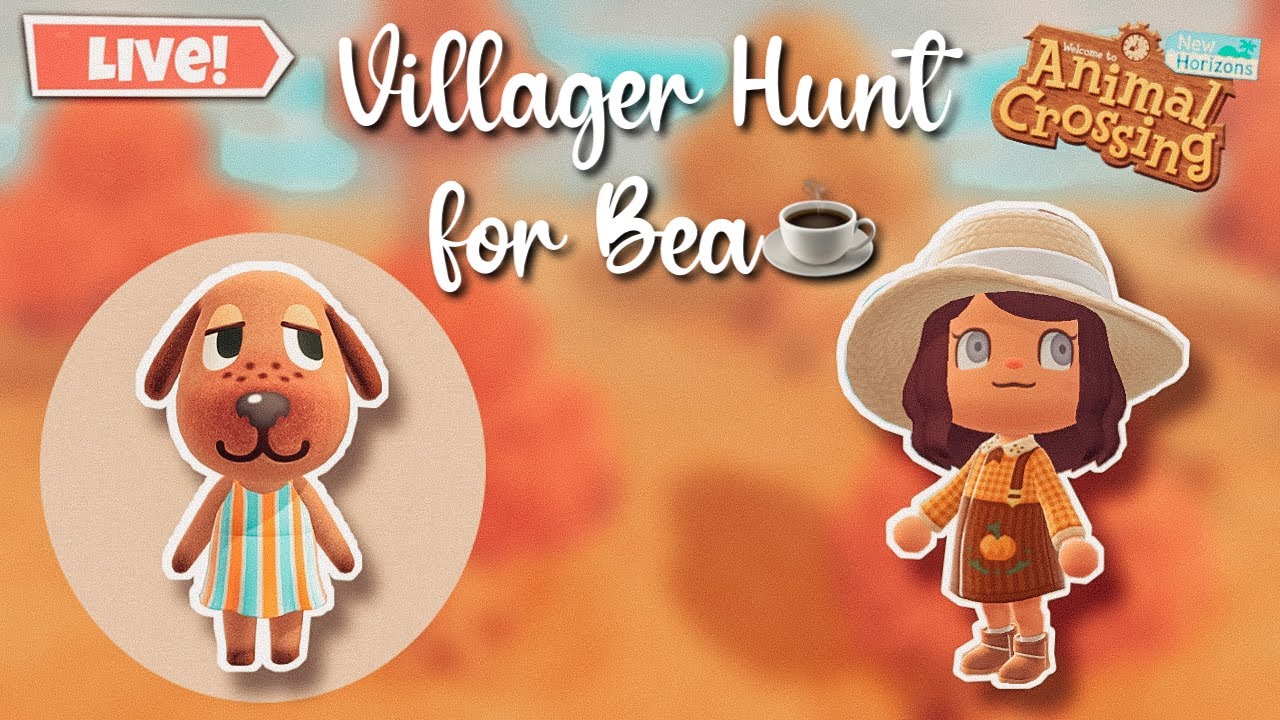 🔴 Fallcore Villager Hunt for Bea🤎| Animal Crossing New Horizons - YouTube