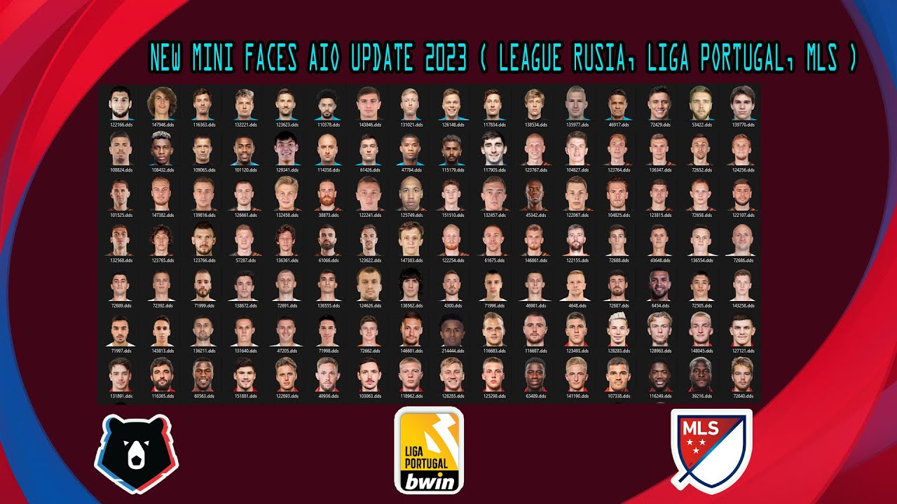 NEW MINI FACES PACK AIO UPDATE SEASON 2023 - 2024 || ALL PATCH ...