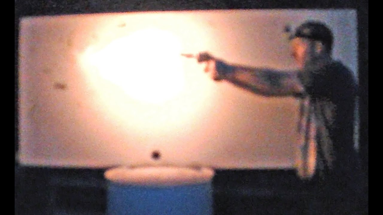 Low Light Muzzle Flash, S&W Model 66, .357 Magnum - YouTube
