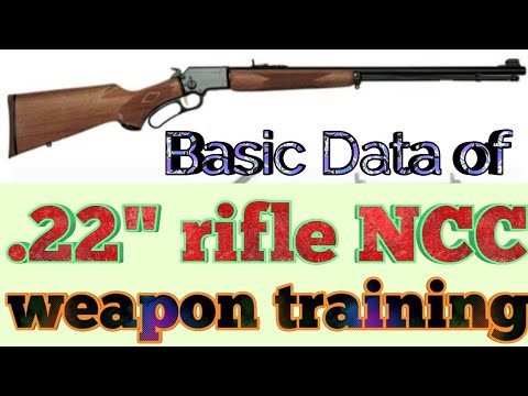 .22 Rifle !! Basic Data information !! Weapon Training !! NCC Rifle ...