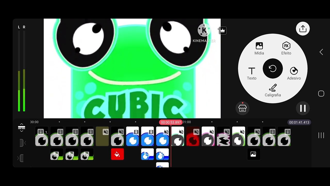 Cubic frog logo in effects - YouTube
