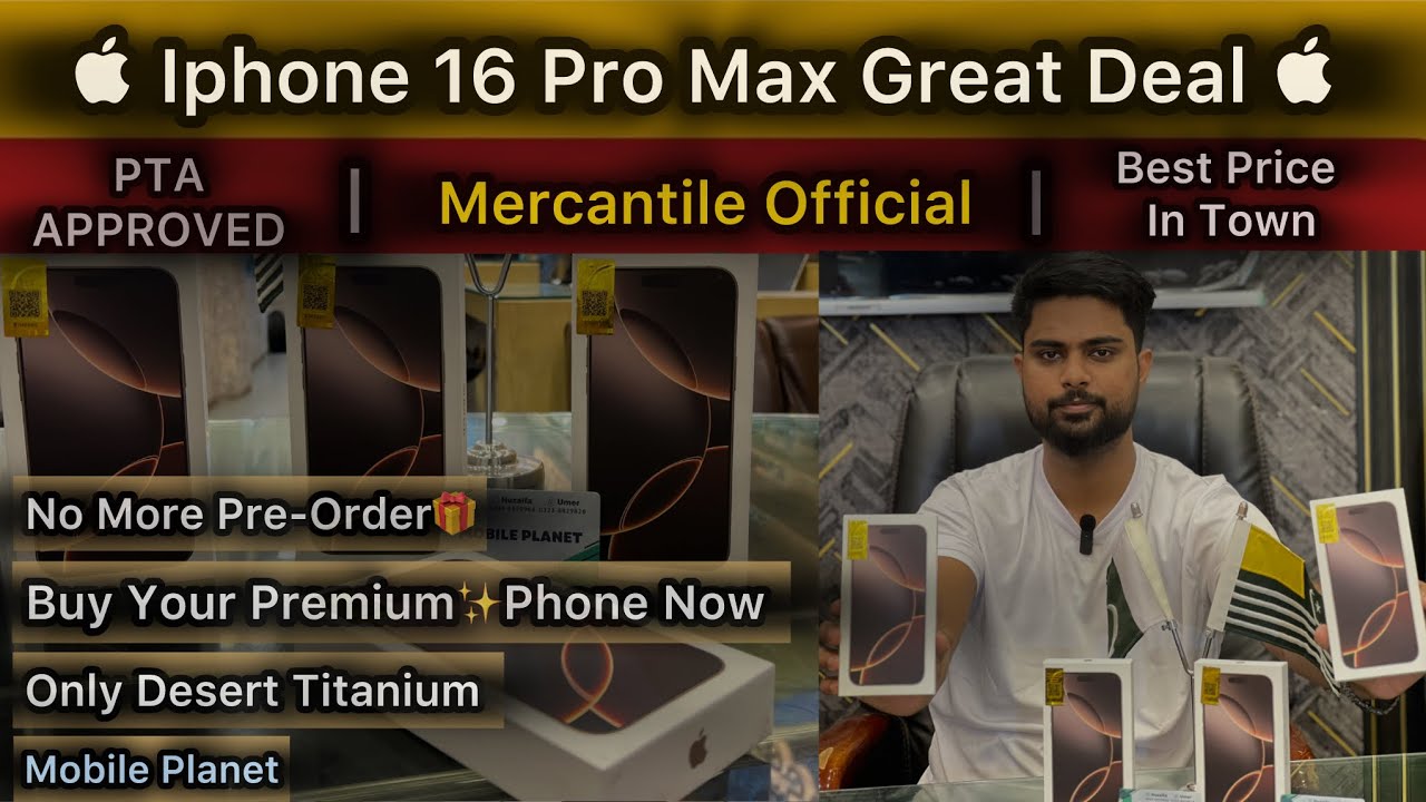 Iphone 16 Pro Max Box Pack Stock Available | Best Price Iphone | Buy ...