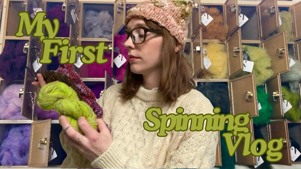 hi youtube! (my first fiber related vlog :)) - YouTube