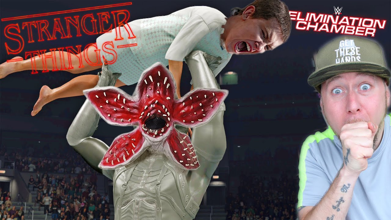 NEW STRANGER THINGS Elimination Chamber WWE 2K25 - YouTube