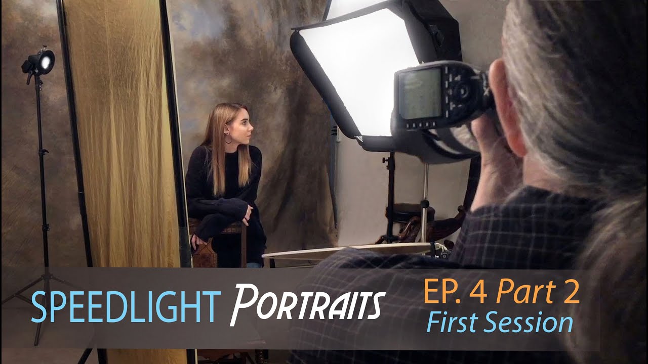 Speedlight Portraits in the Studio / Featuring the Godox V1! EPISODE 4 ...