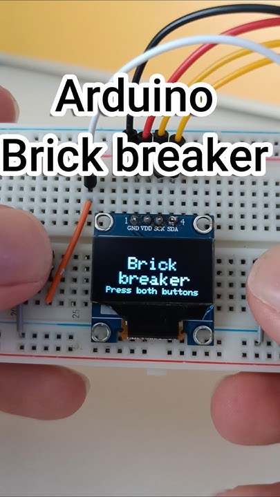 ARDUINO BRICK BREAKER GAME || fun and easy arduino project ideas for ...