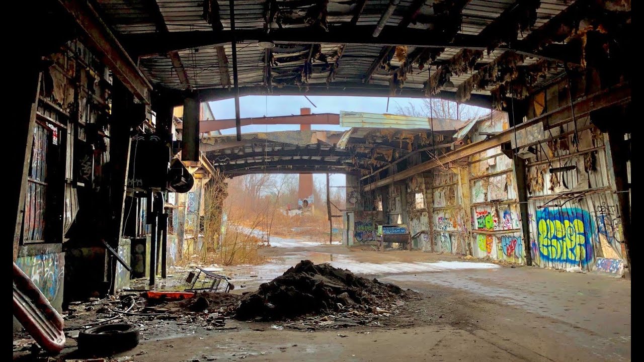 Abandoned Union Pond Paper Mill - YouTube