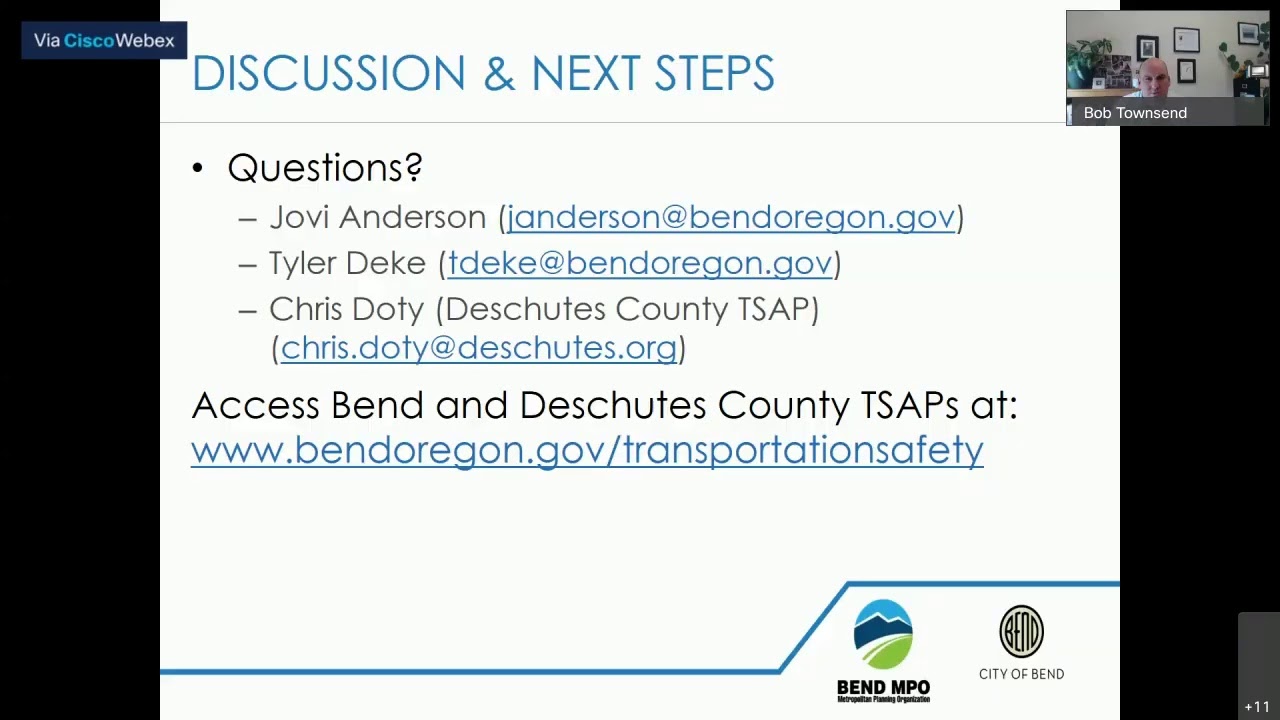 Bend MPO Policy Board Meeting - 09/15/20 - 12:00 PM - YouTube