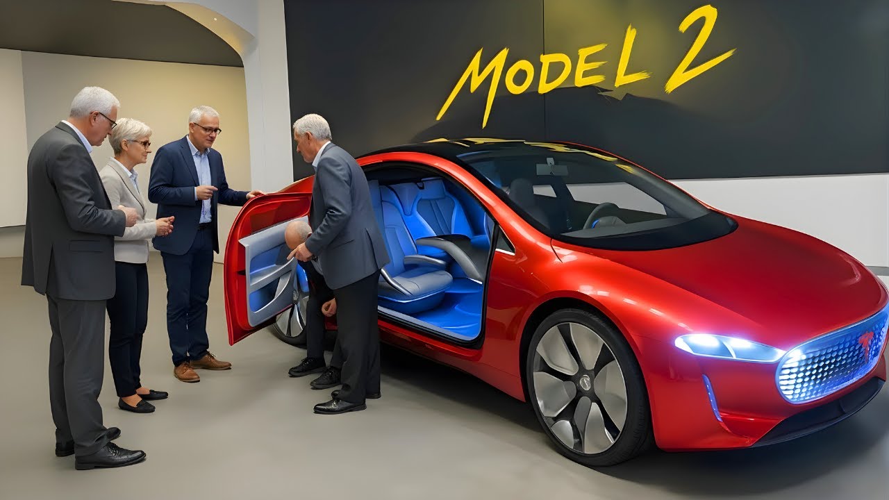 Tesla $25K Model 2 FINALLY HERE: AI Cabin & Self-Cooling Seats. What's ...