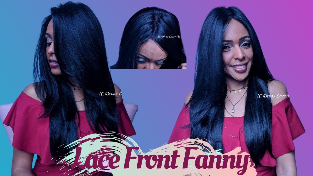 Lace front Fanny|Repartição livre com silk based|IC Divas Lace Wig ...