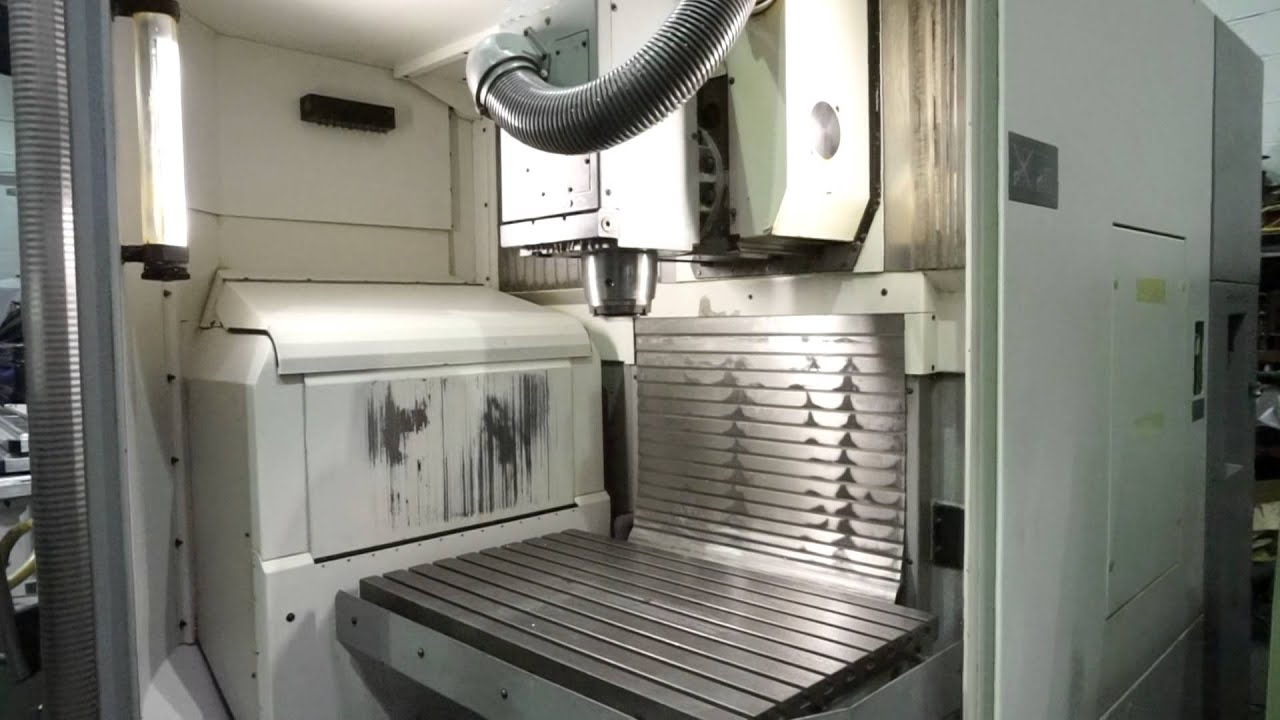 DMG DMU 60T CNC VMC - YouTube