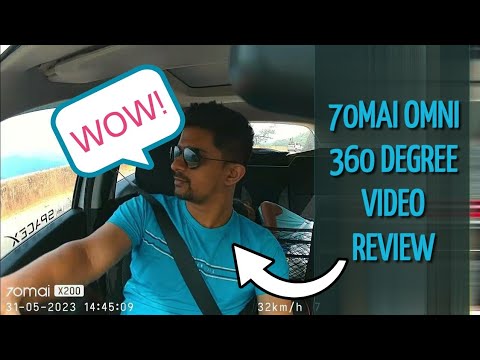 70mai Omni 360 Degree Videos | How good is it? Video samples & Quick ...