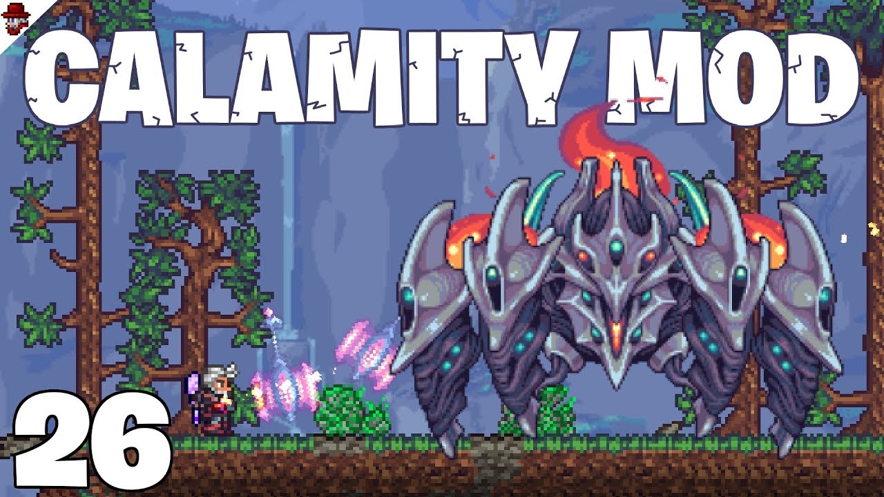 Terraria # 26 ASTRAL SPIDER! - Calamity Mod Let's Play - YouTube