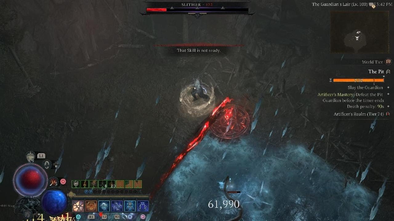 Diablo IV s4 sorcererpit 74 Infinite barrier build - YouTube