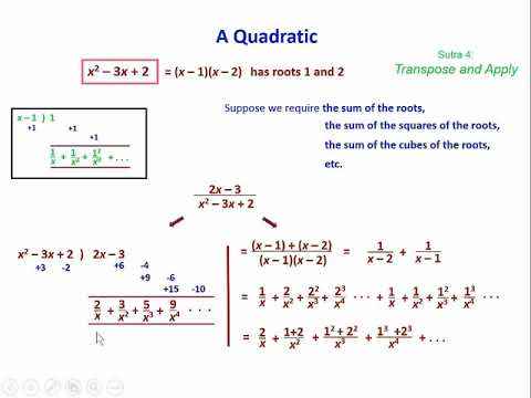 Sums of Powers of Roots - YouTube