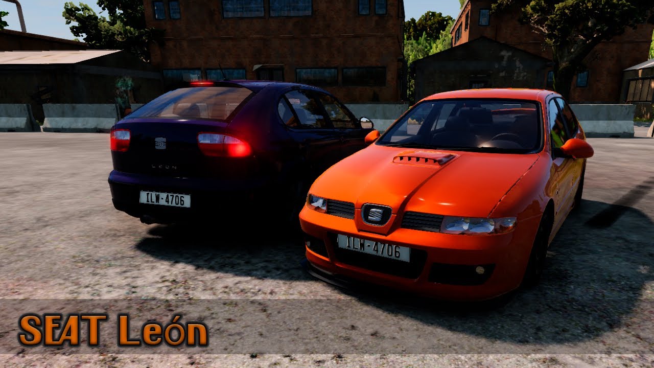 Мод SEAT León 1M (TDI/VR6/20VT) для BeamNG.drive - YouTube