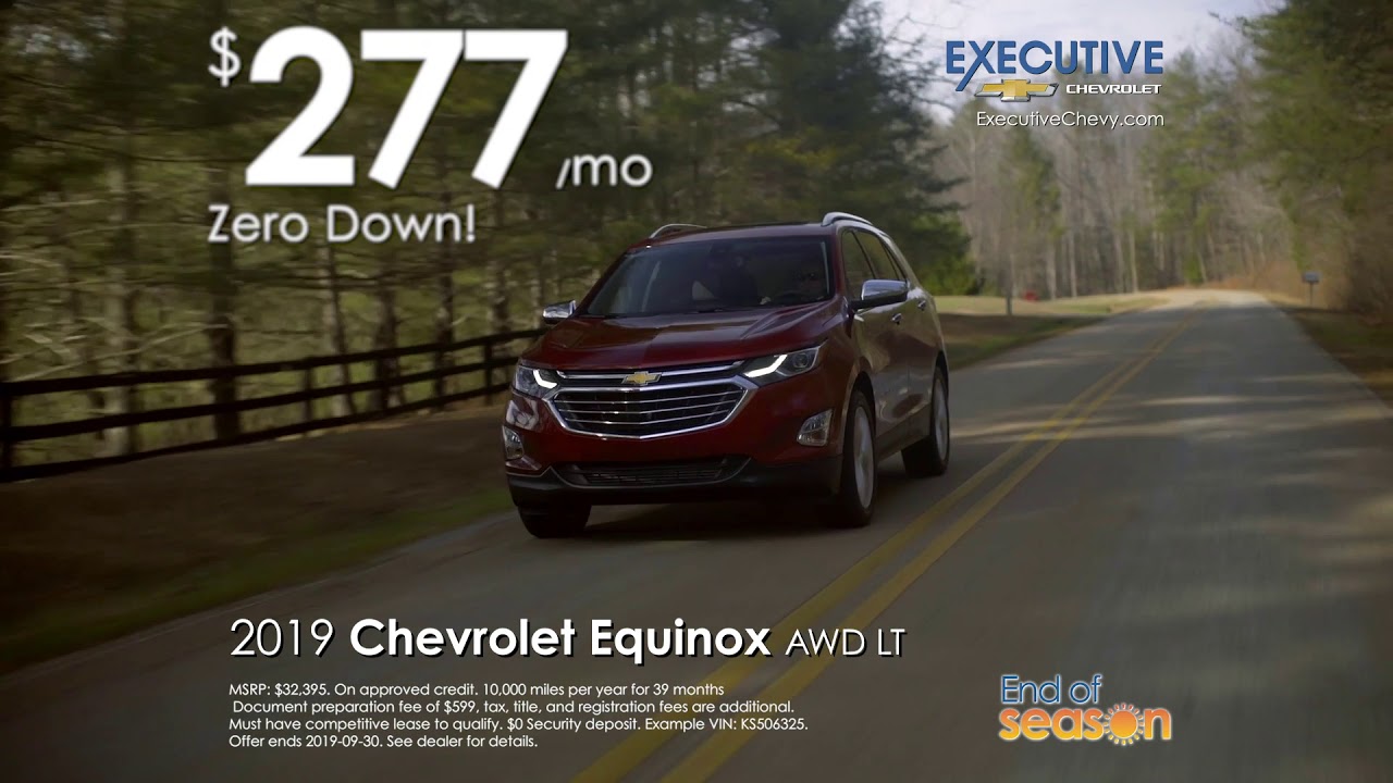 Executive Chevy September Chevy Equinox Special - YouTube