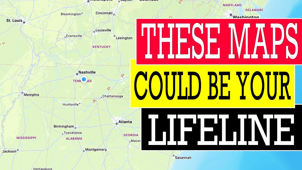 Navigating Without Internet. Off grid map applications - YouTube