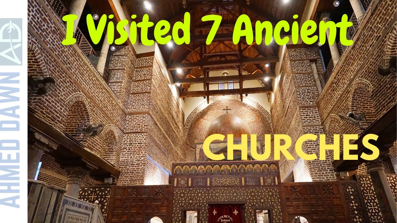 I visited 7 Miracle Churches in 1 Hour in Coptic Cairo | Egypt Travel ...