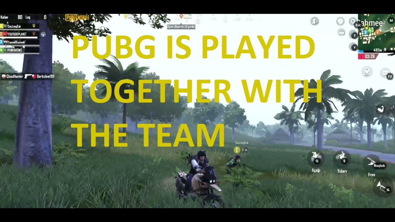 THIS IS HOW PUBG IS PLAYED TOGETHER WITH THE TEAM - YouTube