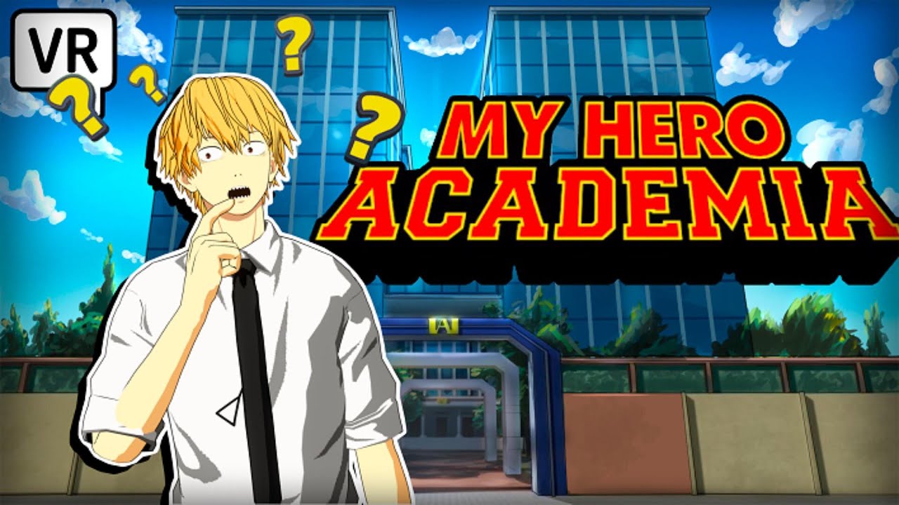 DENJI GOES TO MY HERO ACADEMIA!!! (VRChat) - YouTube