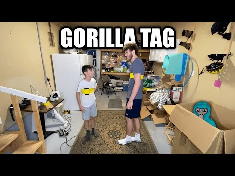 Teaching My Little Cousin How to Play Gorilla Tag