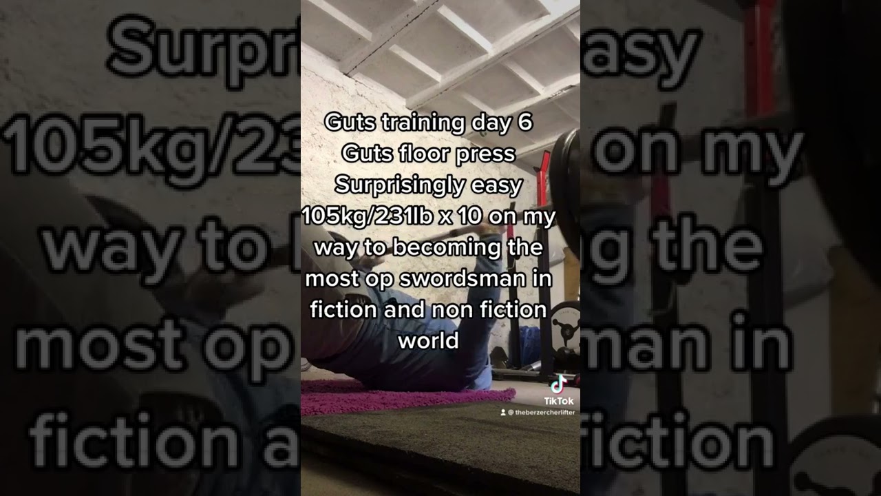 Guts training day 6 I will be the most op swordsman in fiction and non ...