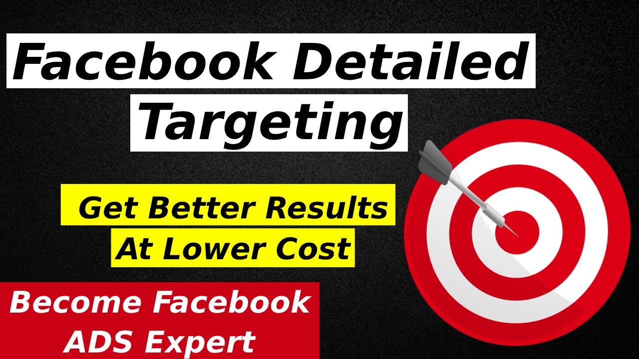 How To Use Facebook Detailed Targeting 2020 In Hindi (Facebook ADS ...