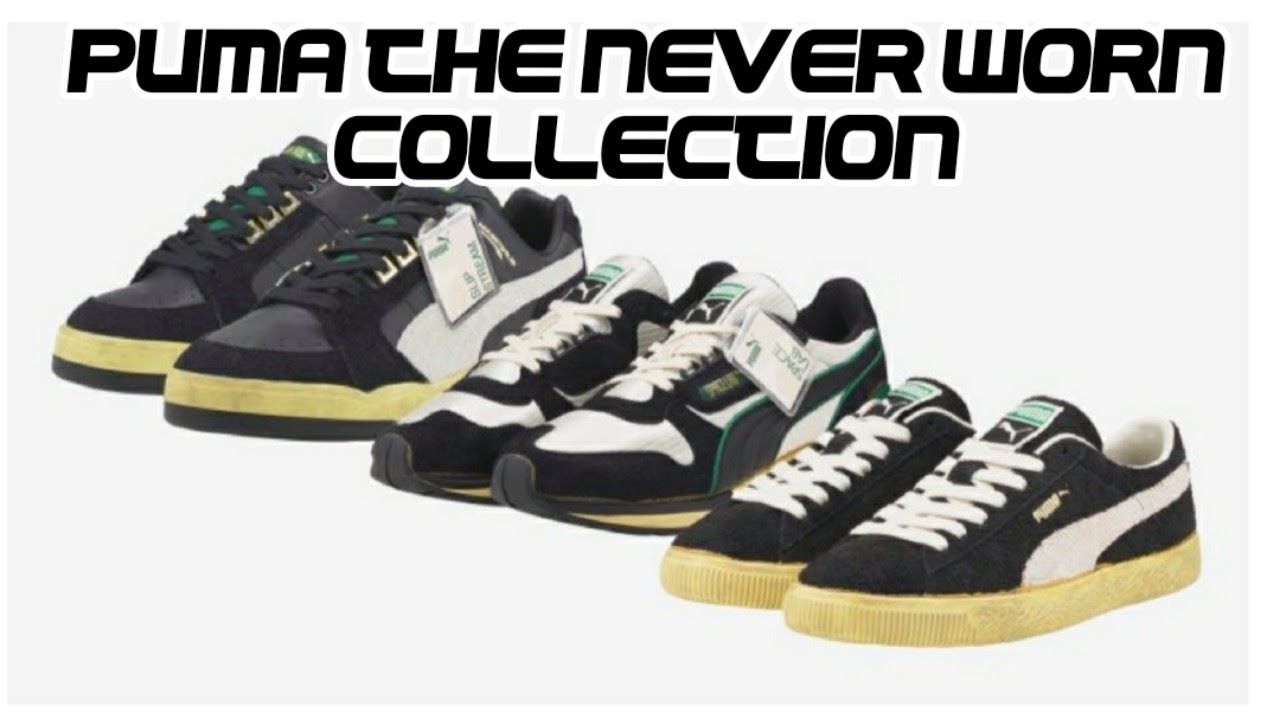 PUMA THE NEVER WORN COLLECTION - YouTube
