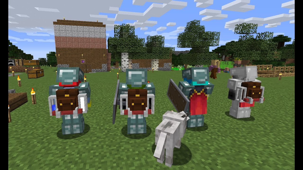 Decorating the Village Some More - Minecraft Tektopia Mod - YouTube