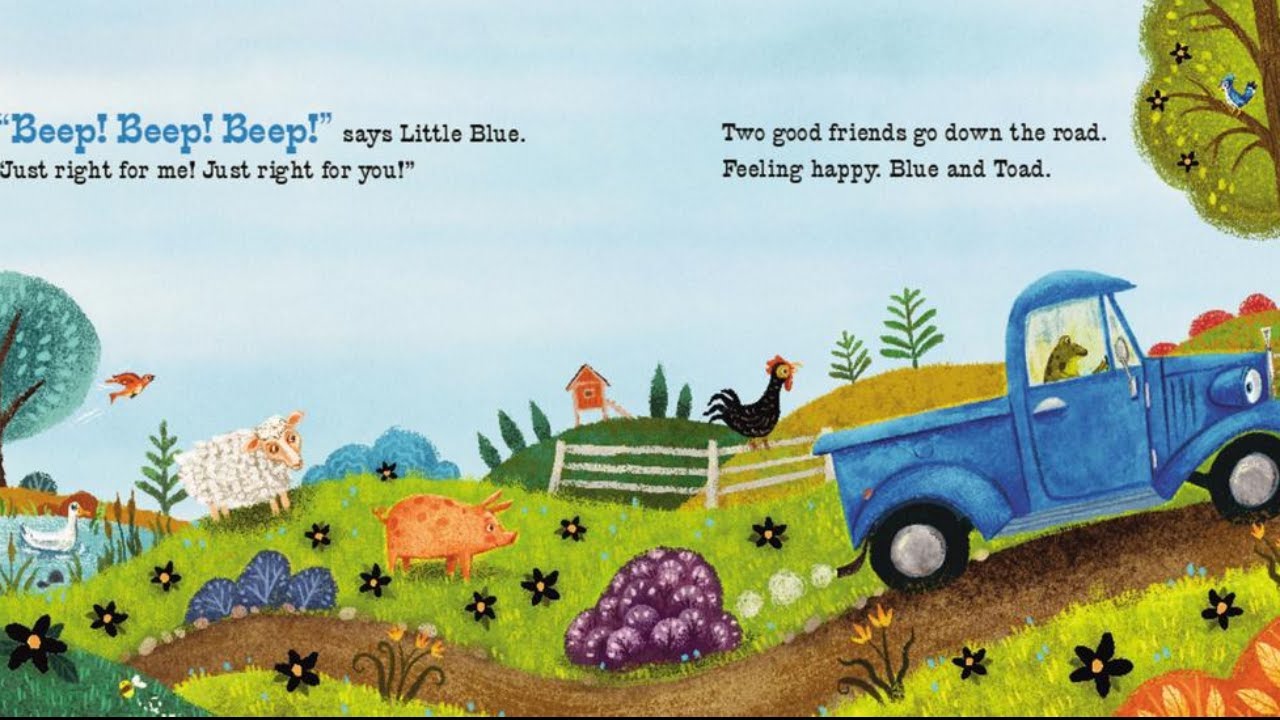 Little Blue Truck – Beep Beep! Friendly Read-Aloud | Storytime with ...
