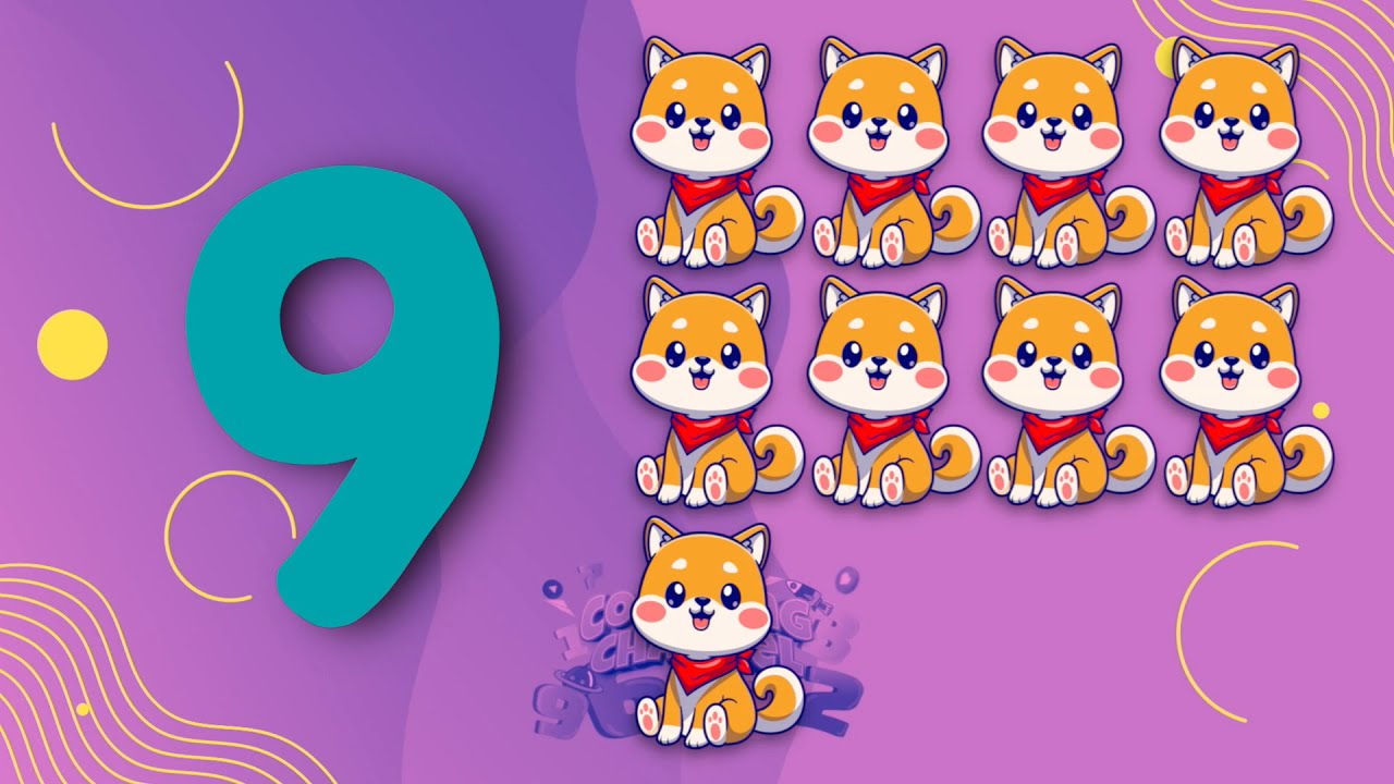 🐾 Doggy Dash: Count & Learn Numbers IN ITALIAN 0 to 30 with Adorable ...