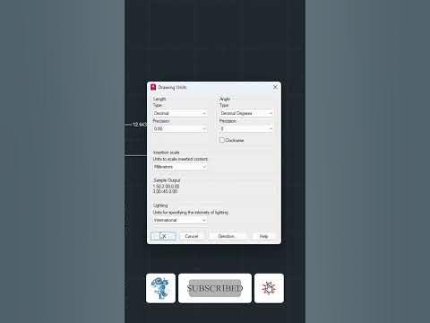 How to set Units in AutoCAD Drawing | AutoCAD Units command - YouTube