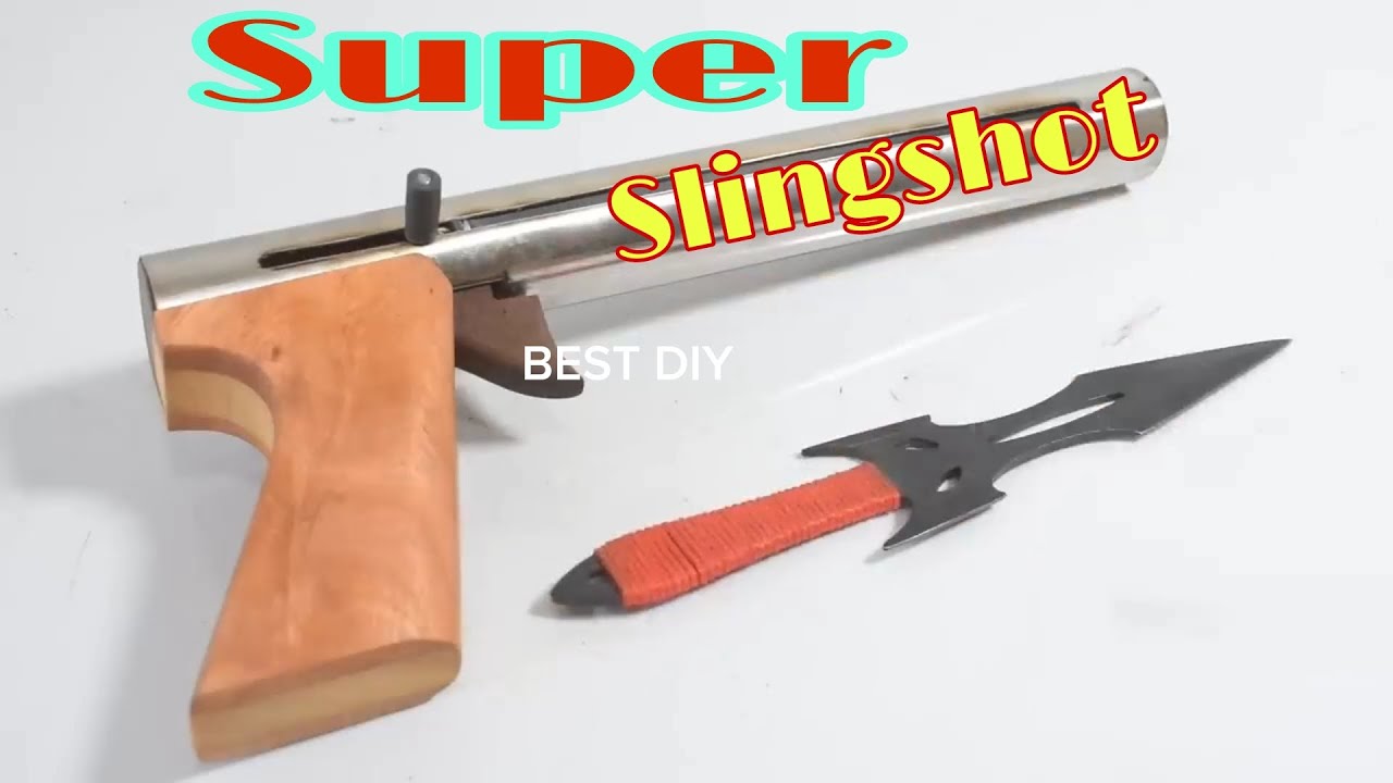 Super Slingshot Hunting/How to make super slingshot? | BEST DIY - YouTube