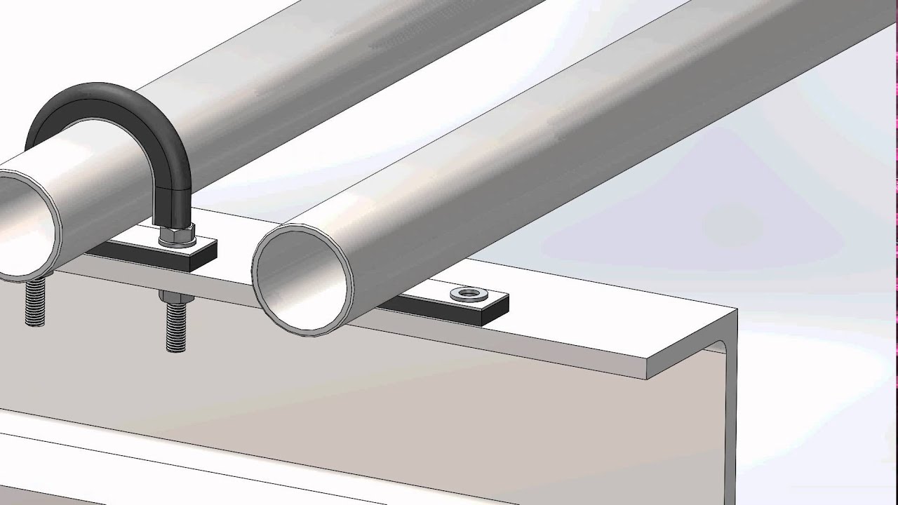 Pipe Grip on Strut Assembly 2 - YouTube