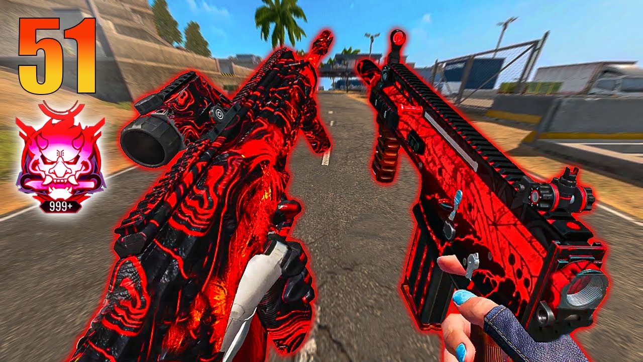 SCAR + AR 97 - 51 KILLS INSANE GAMEPLAY RANKED Random Squad BLOOD ...