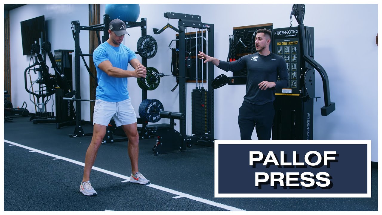 Pallof Press | Easy 1 Minute Tutorial - YouTube