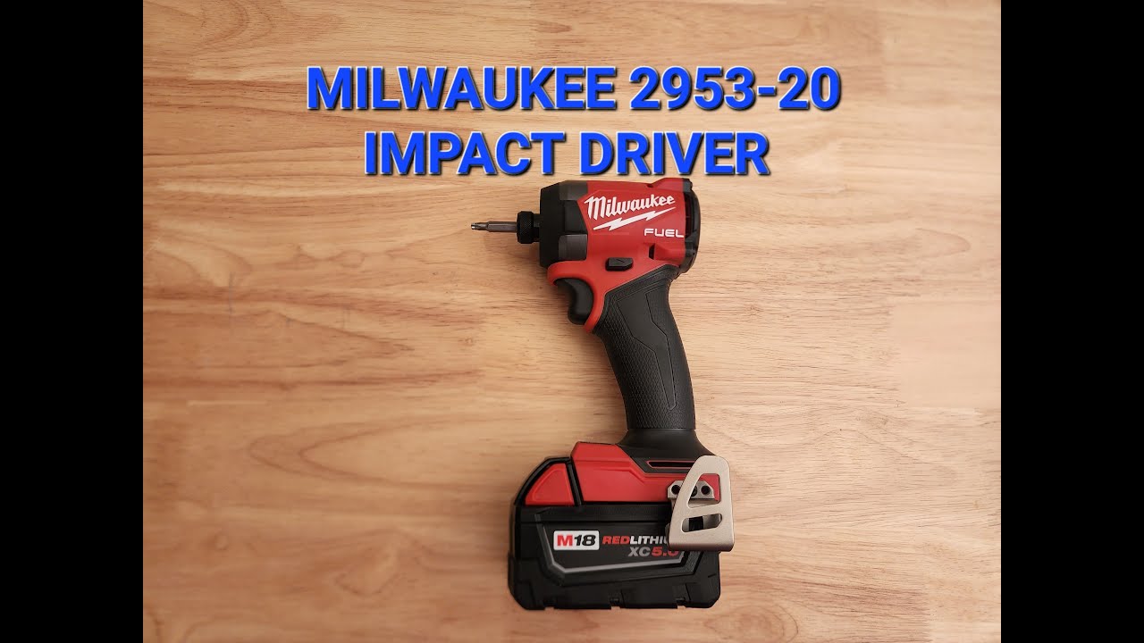 Milwaukee FUEL 2953-20 Impact Driver Tutorial - YouTube