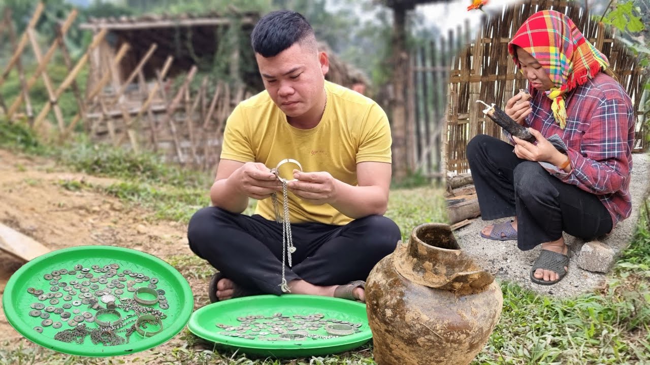 Trai Trai decided to sell all this treasure to get money !! BT HOA ...