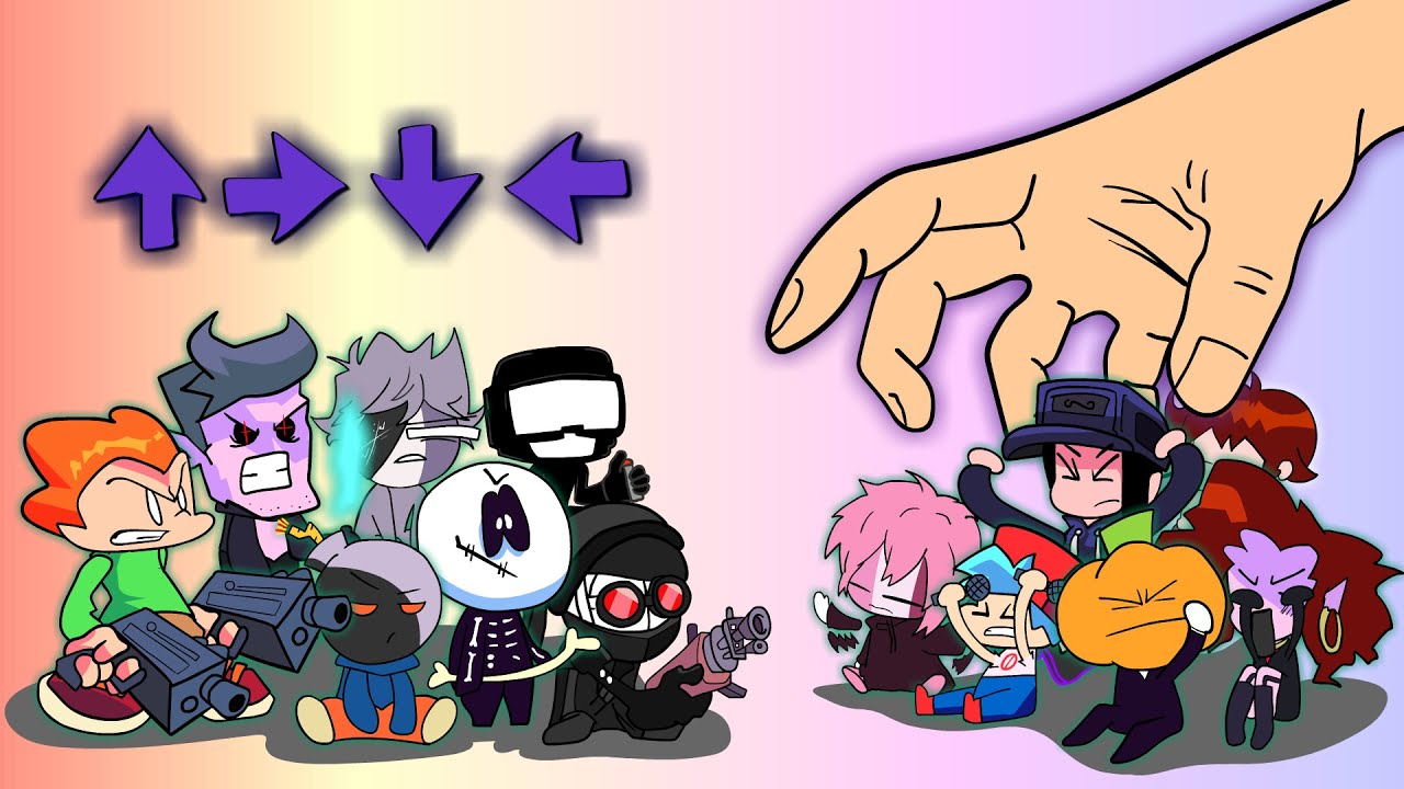 Anime Chibi Fnf vs Finger || Friday Night Funkin' Animation ...